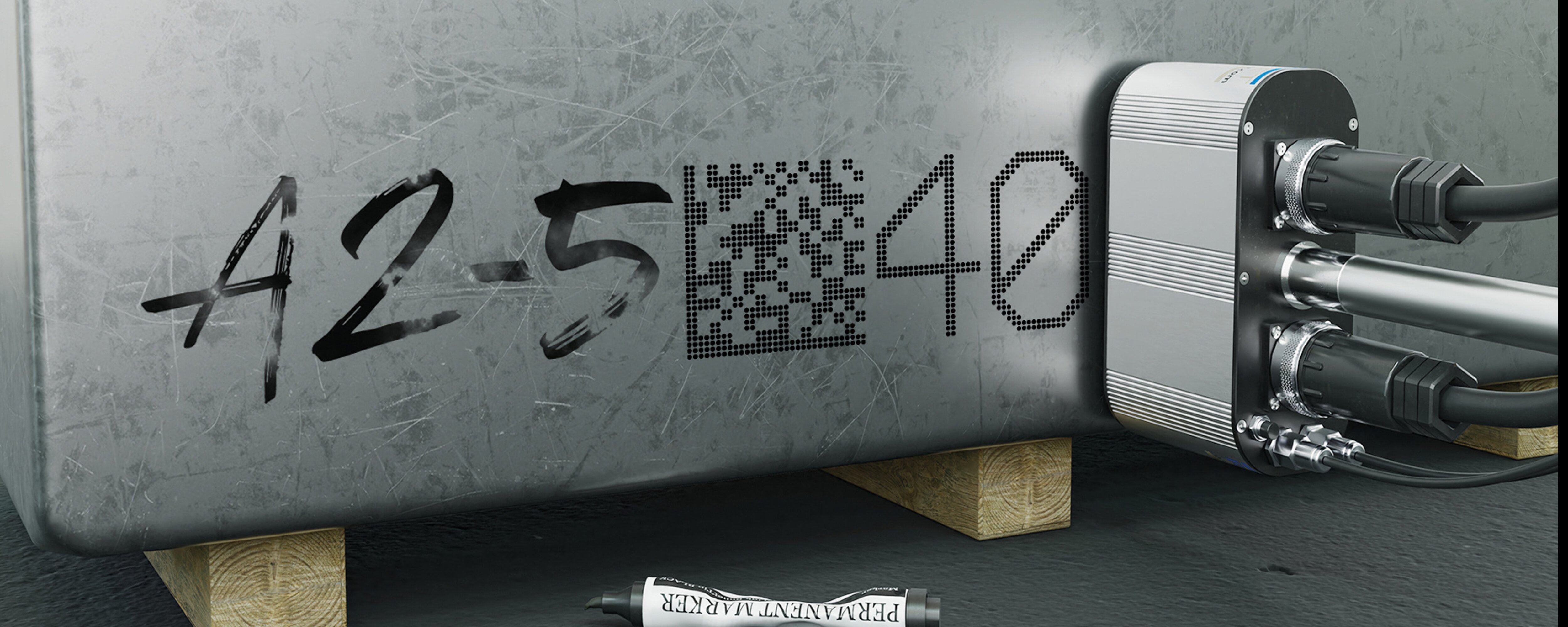 Traceable marking of aluminum