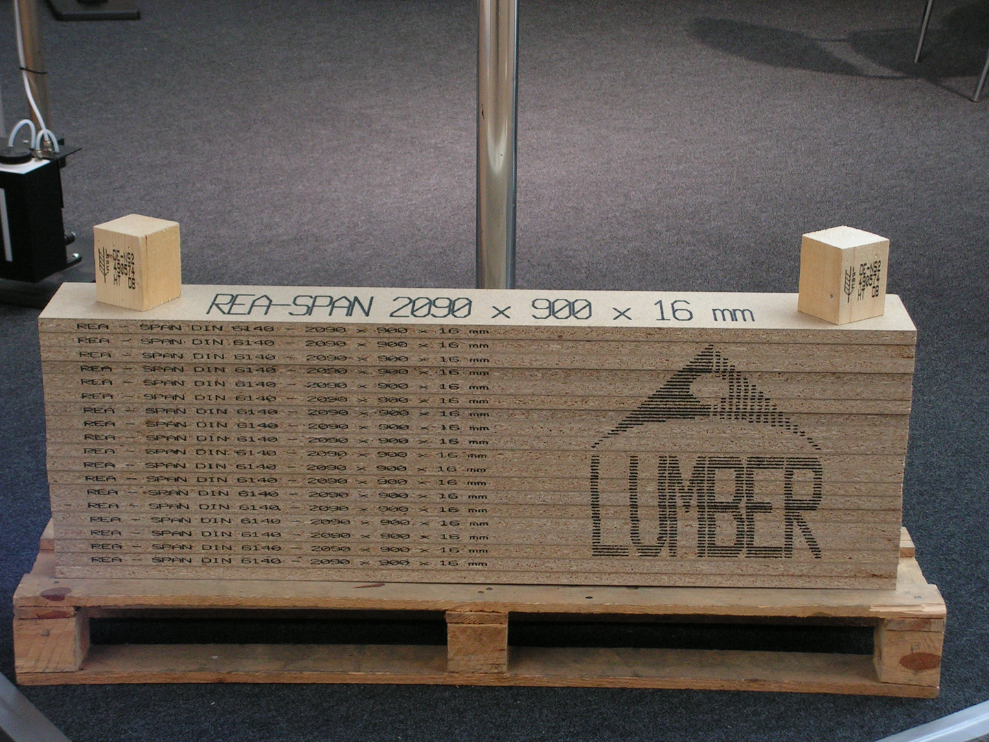 Marking for the wood industry