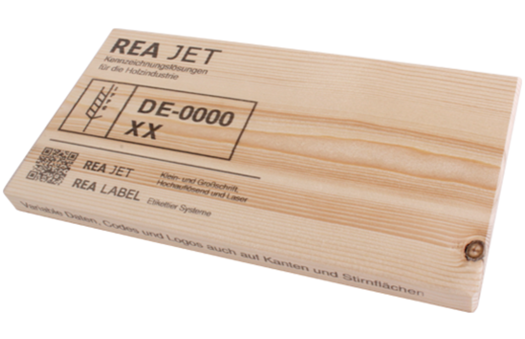 Wood labeling for the wood industry