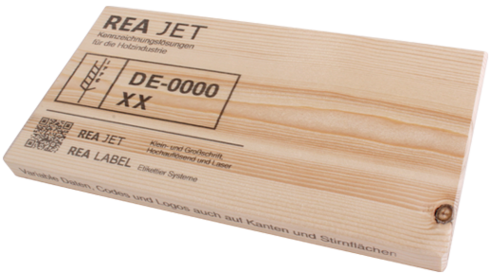 Wood labeling for the wood industry