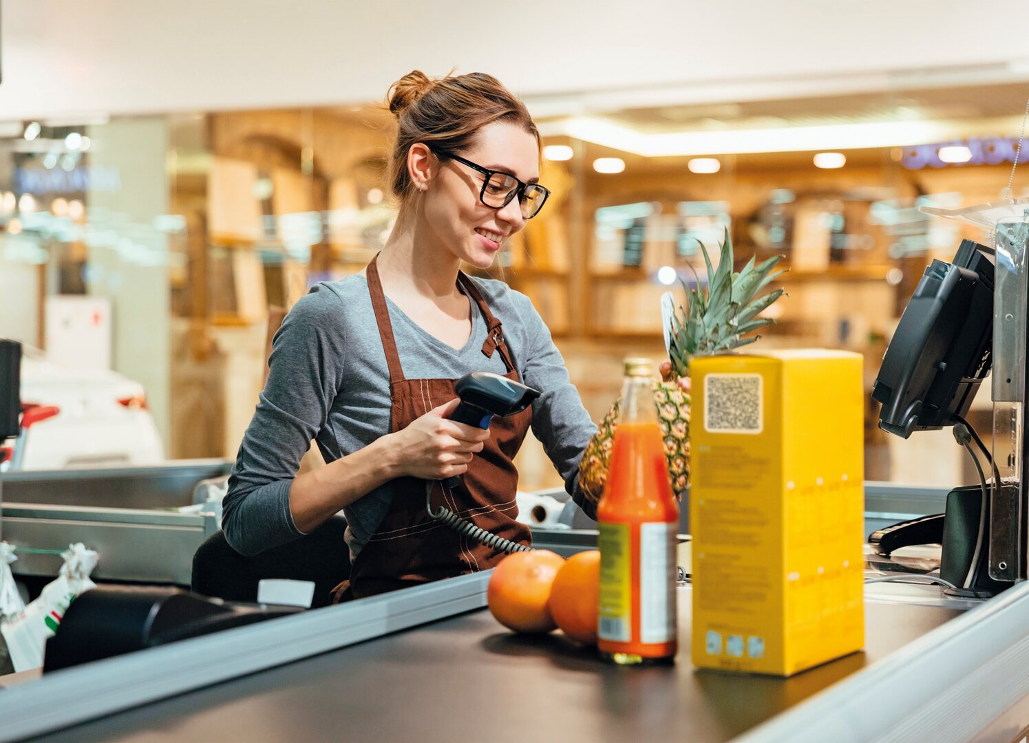 2D checkout code with GS1 Digital Link