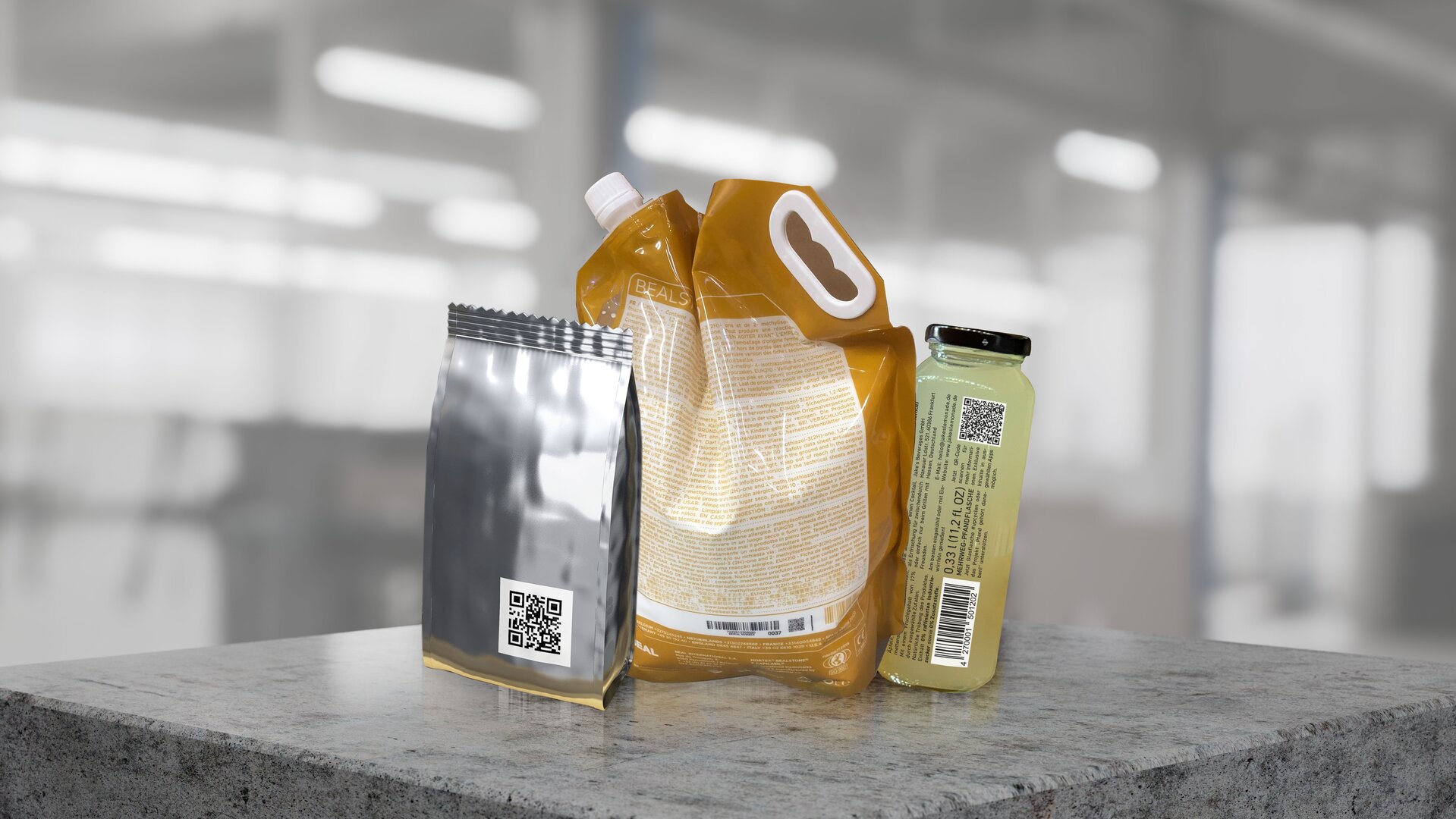 2D checkout code with GS1 Digital Link