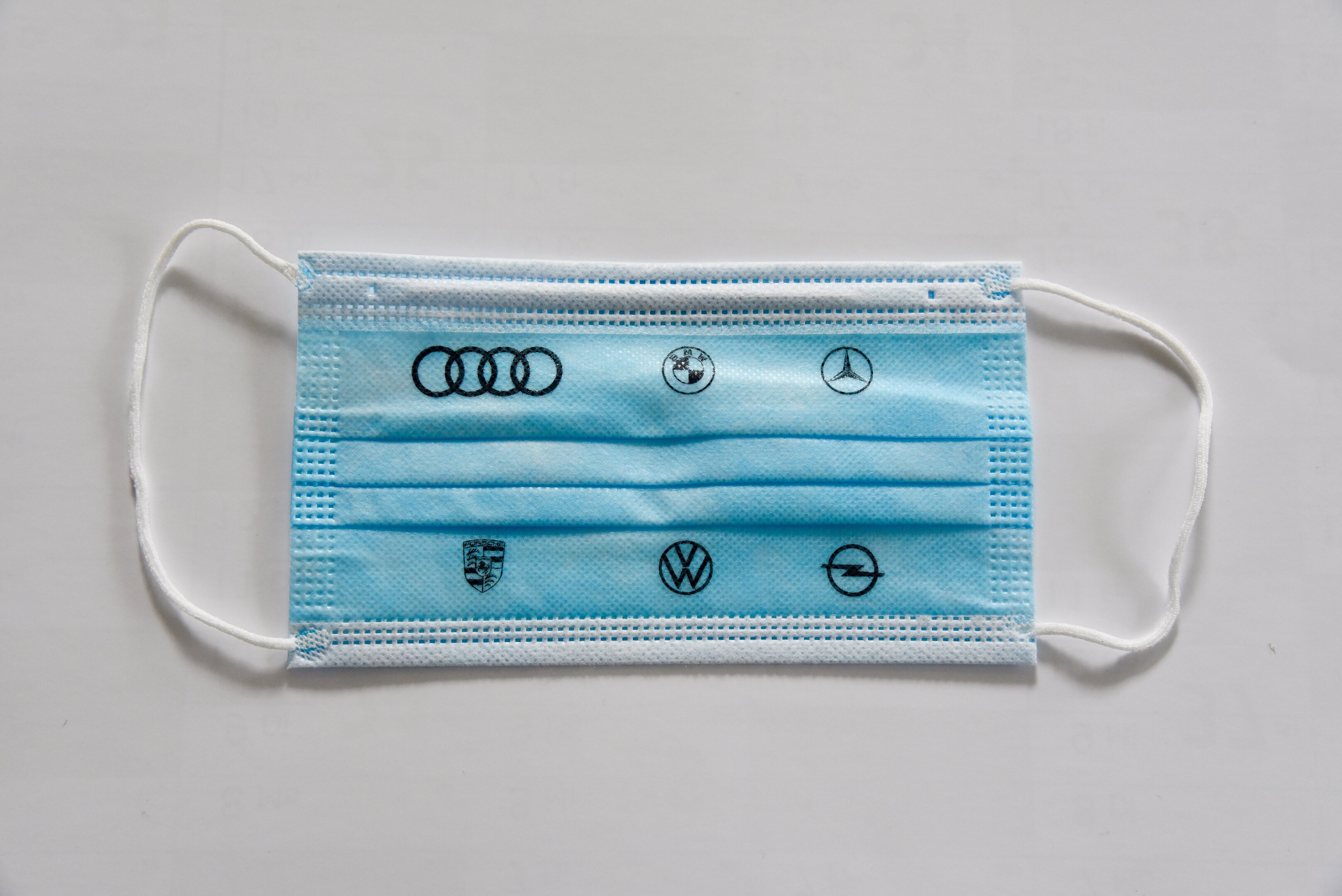 Respirator mask marking