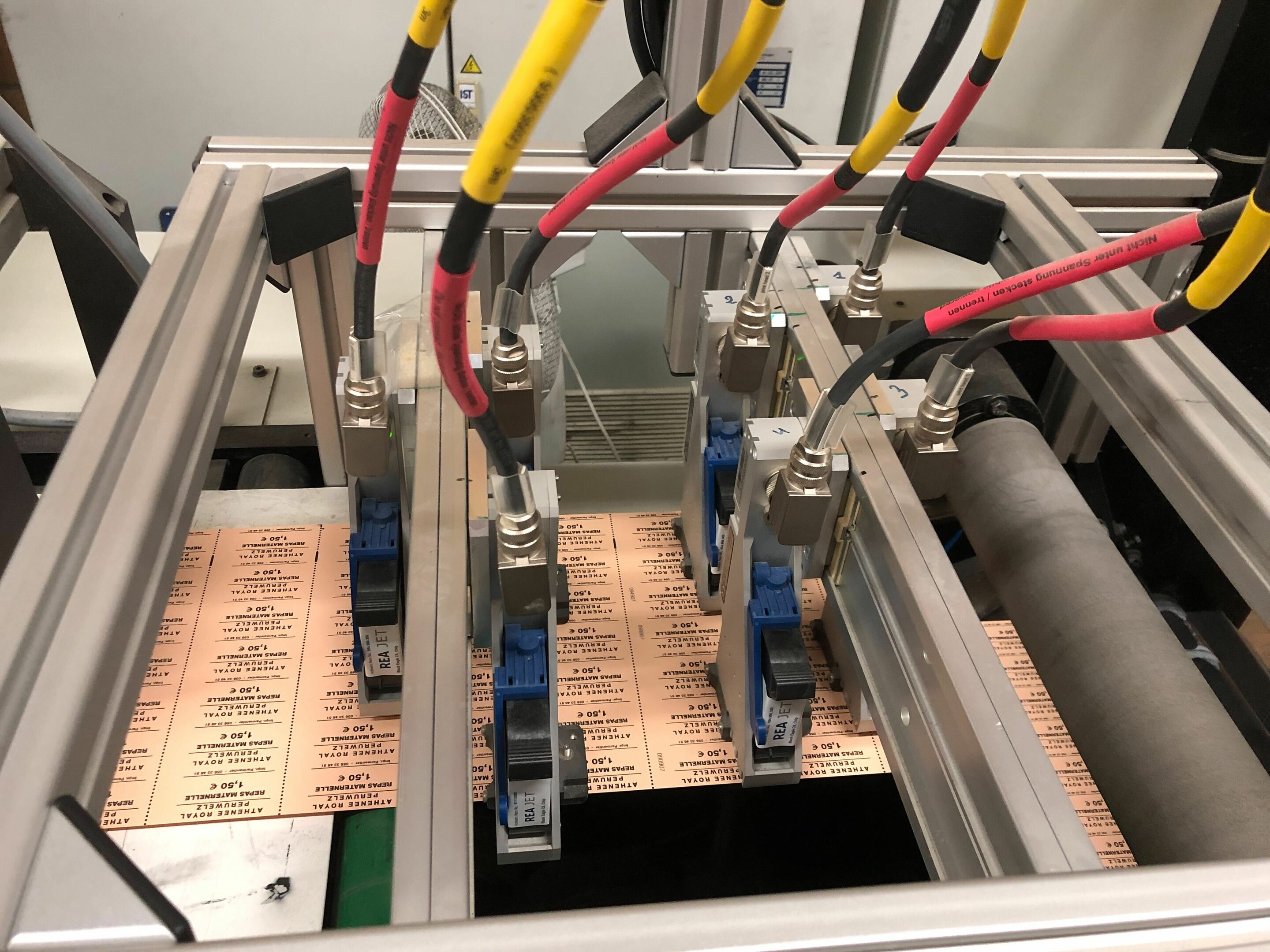 Digital inline print