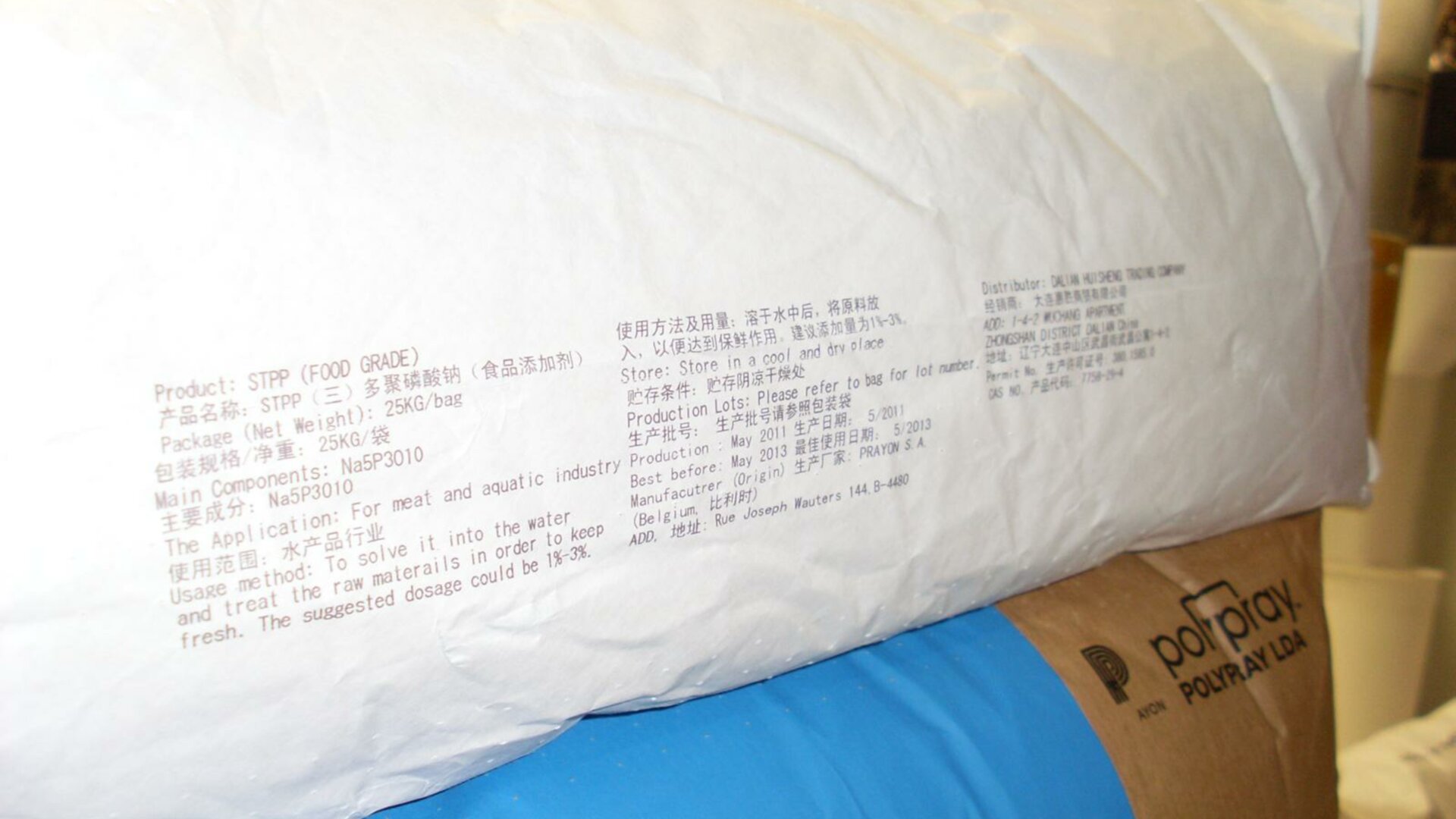 Bag marking and printing on bags