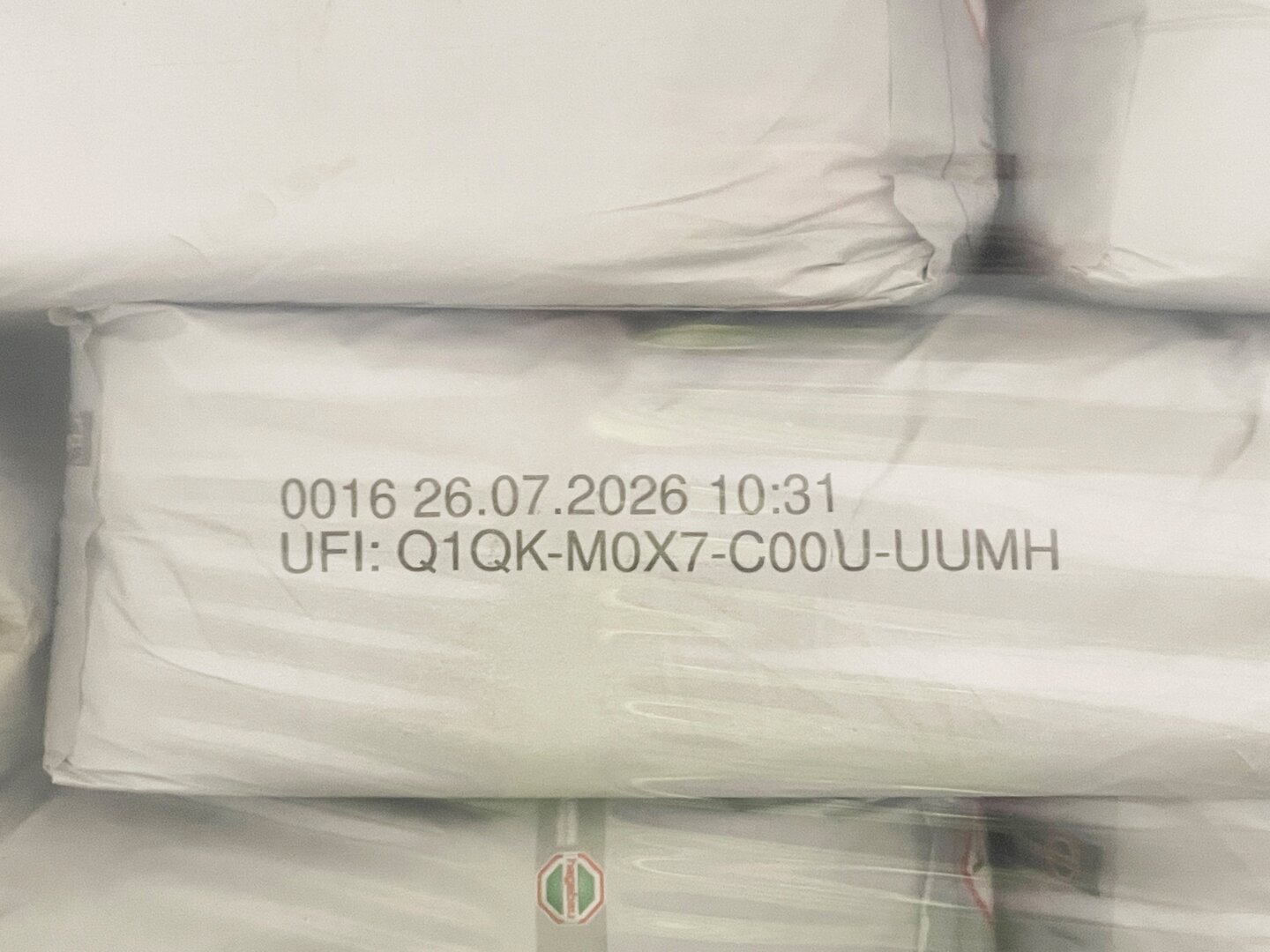 Marking, labeling and verifying chemical products