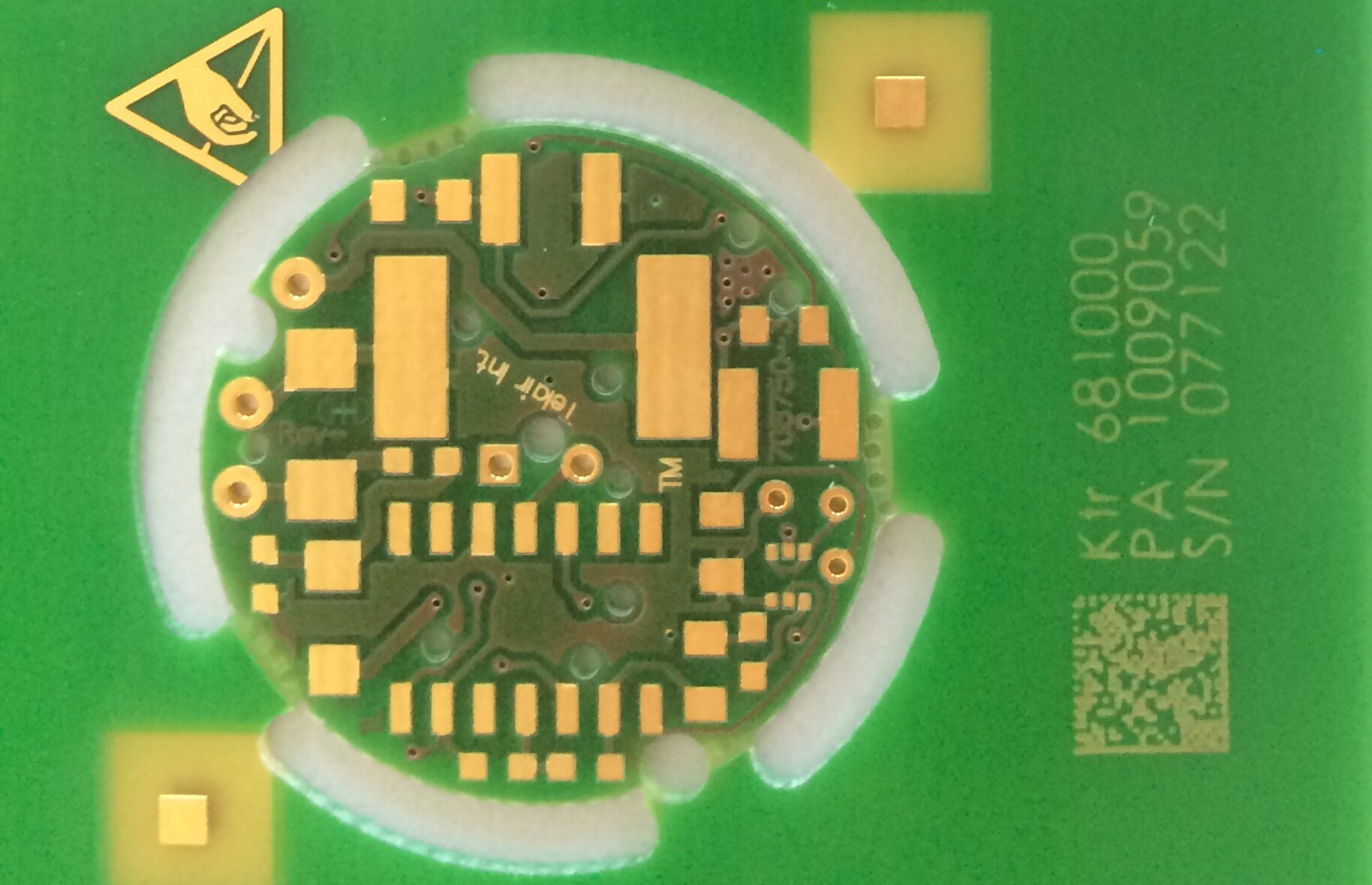 Laser marking for electronic components