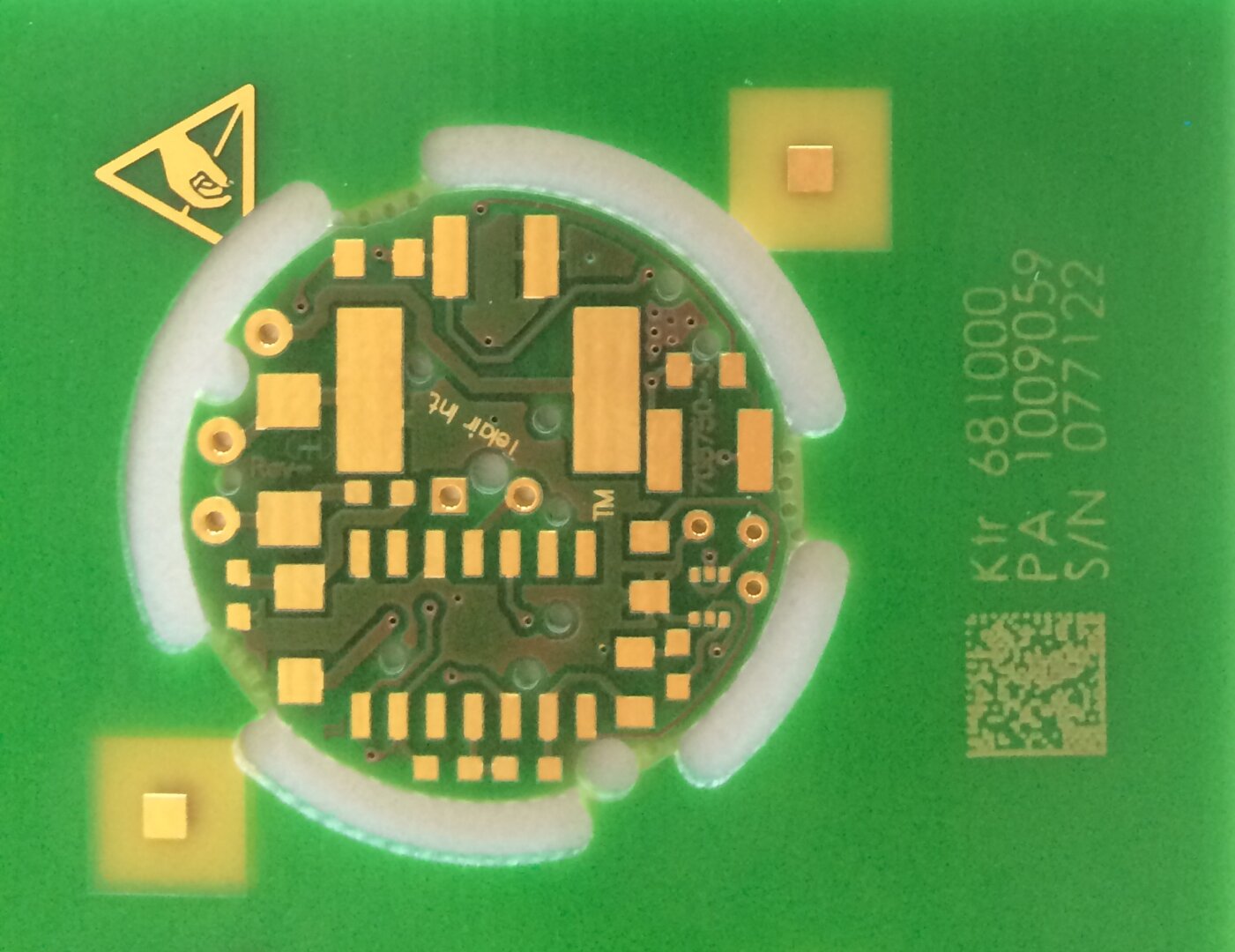 Laser marking for electronic components