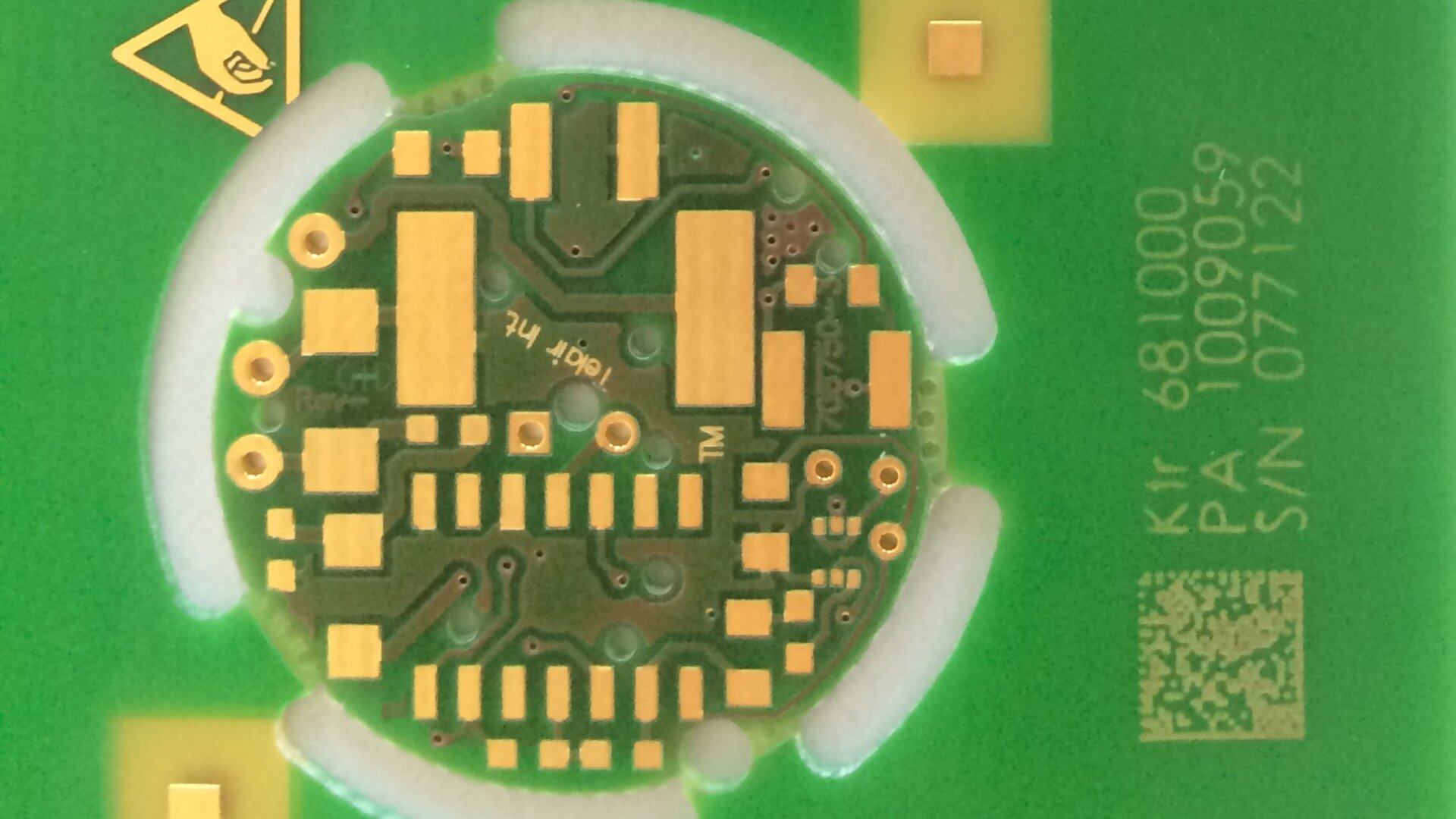 Laser marking for electronic components