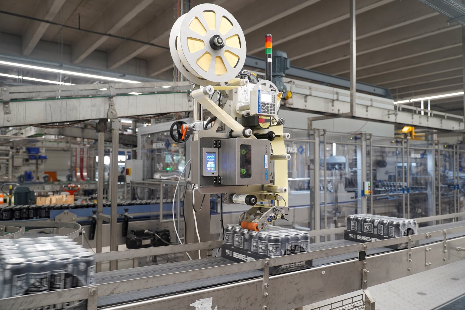 Marking, labeling and verifying beverage packaging