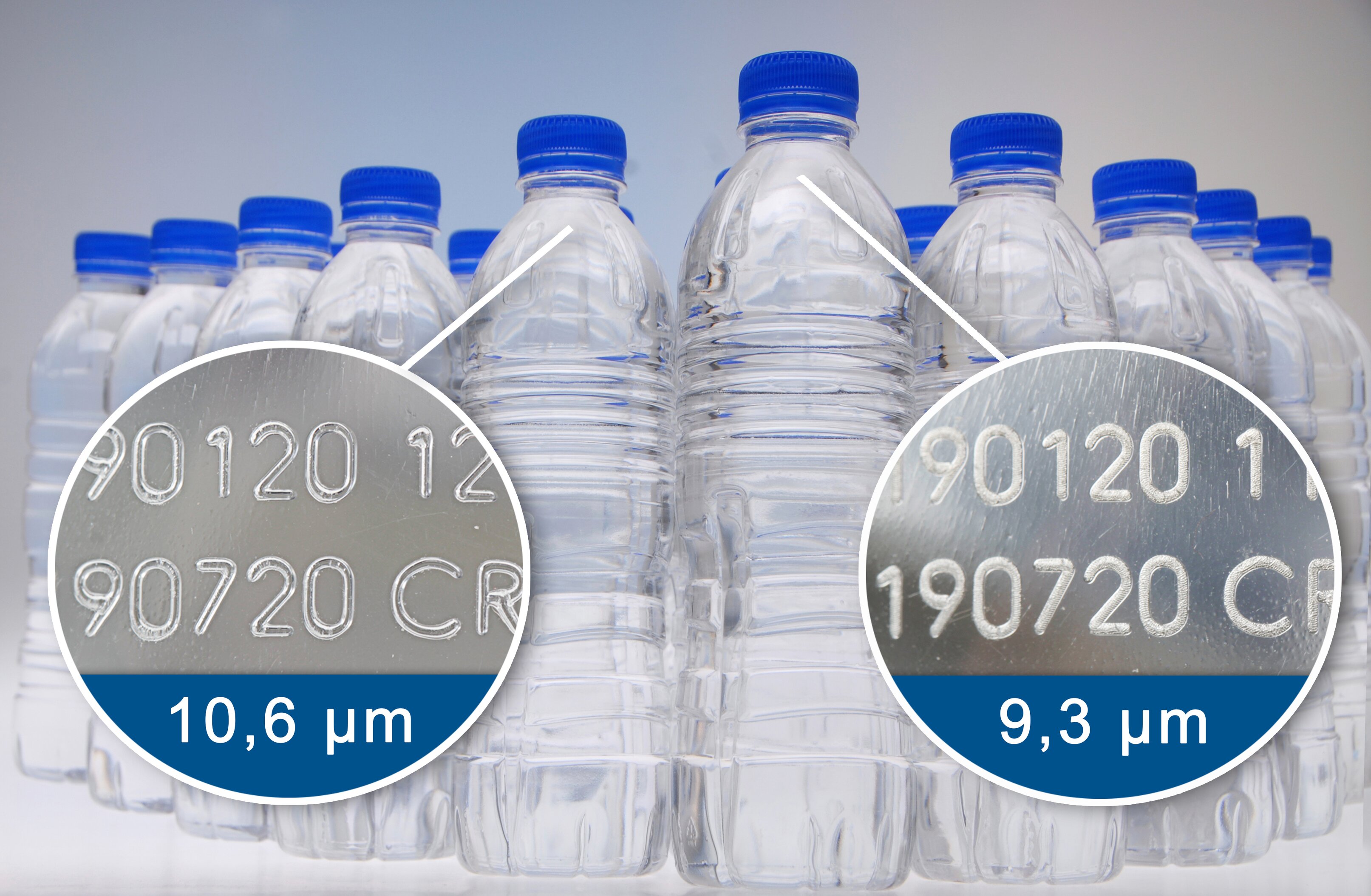 Laser marking for beverage packaging