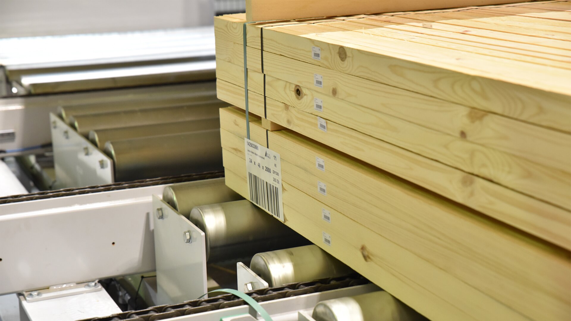 Wood labeling for the wood industry