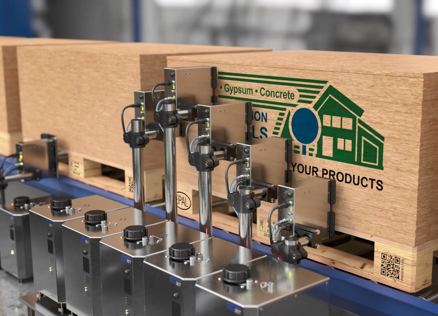 Wood labeling for the wood industry