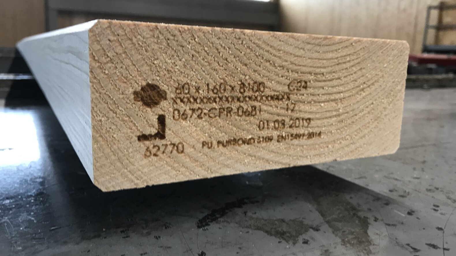 Wood labeling for the wood industry