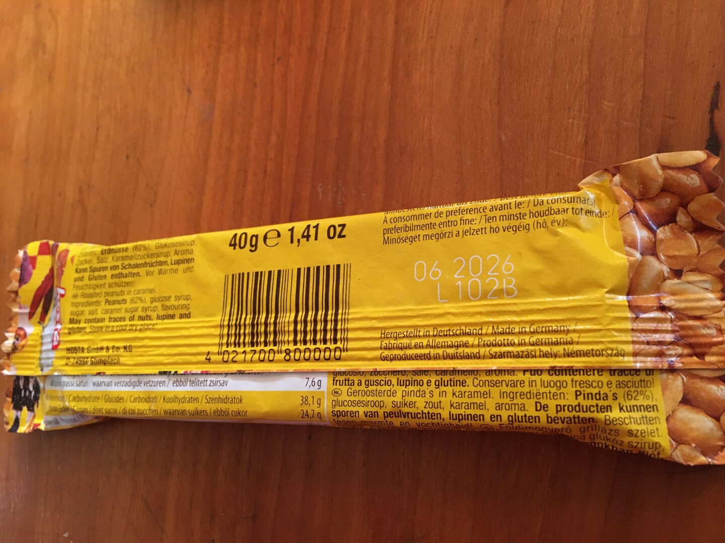 Laser marking of food - Laser marking of food
