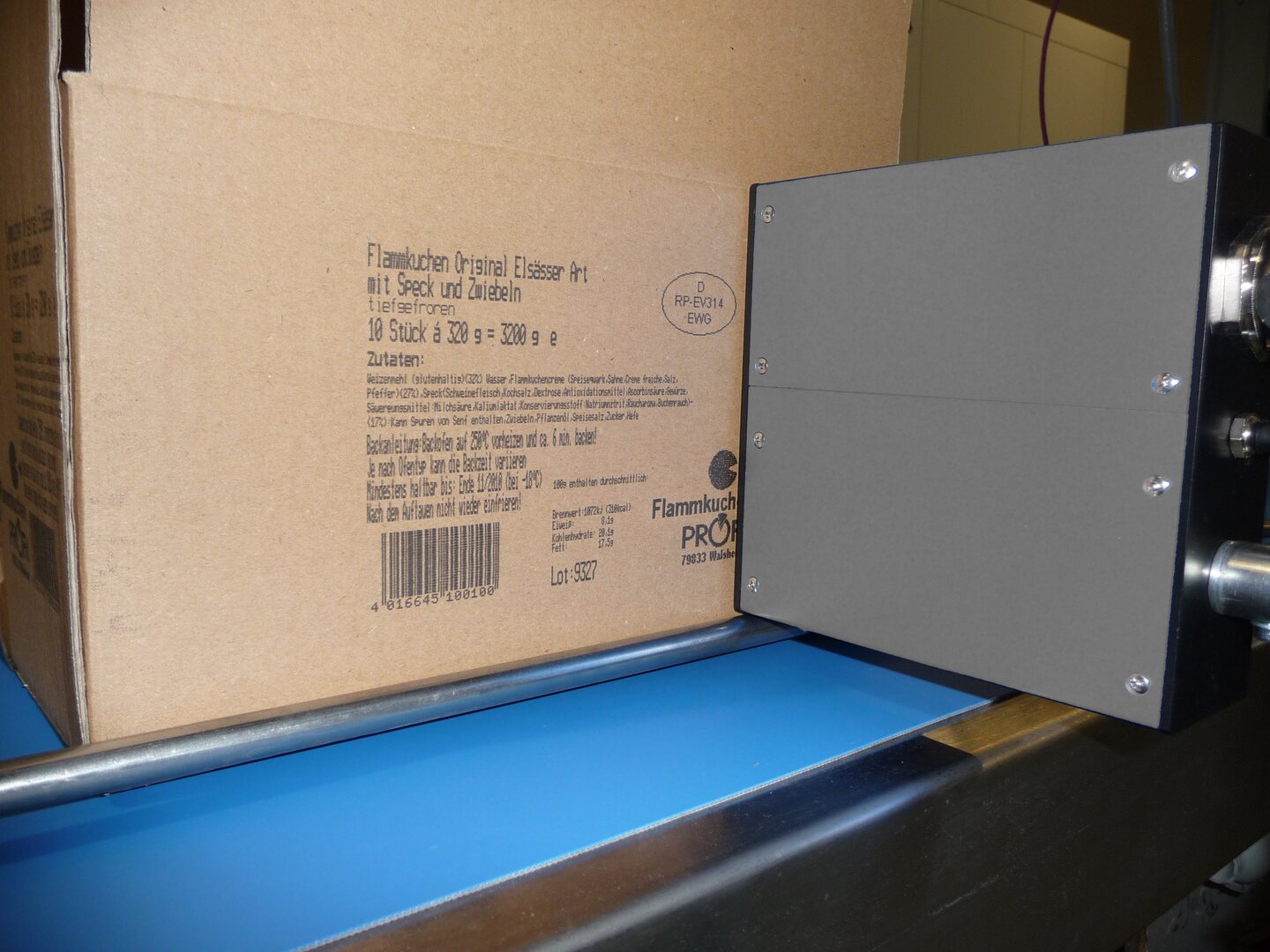 Marking food packaging