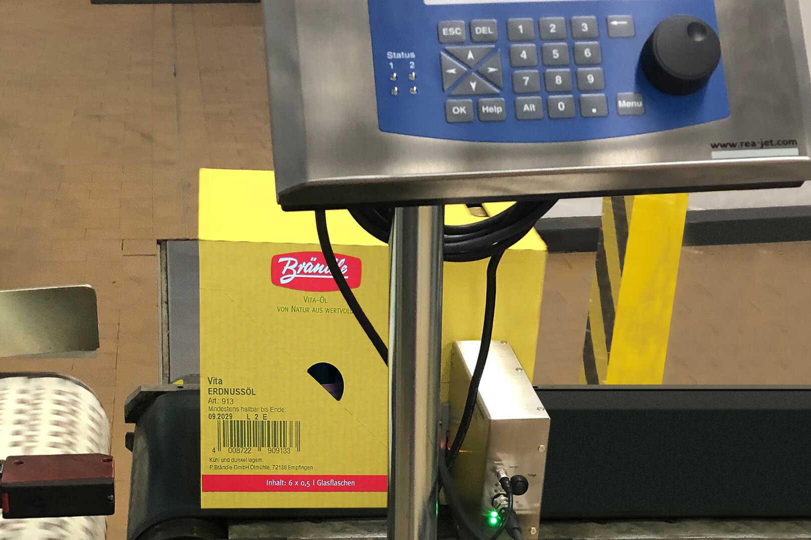 Food industry - marking, labeling and verifying foodstuffs