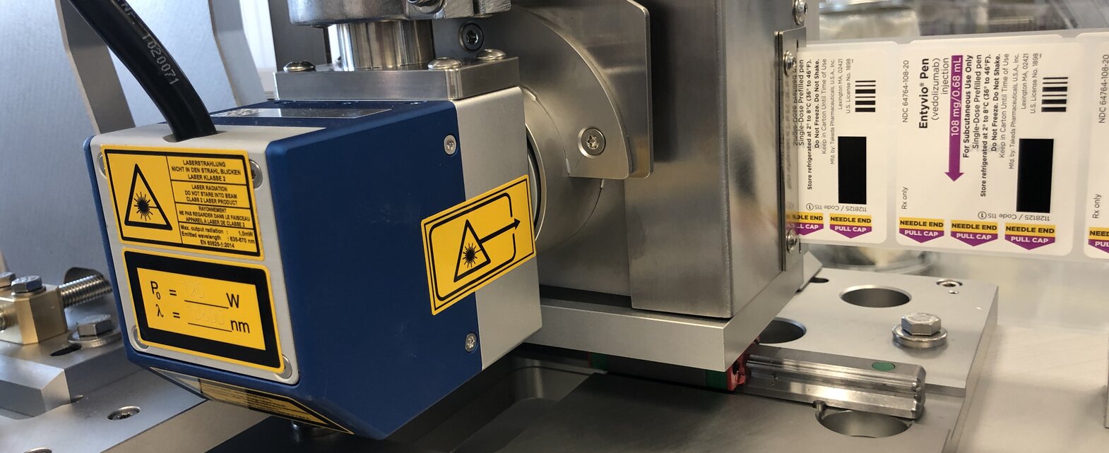 Laser marking for pharmaceuticals