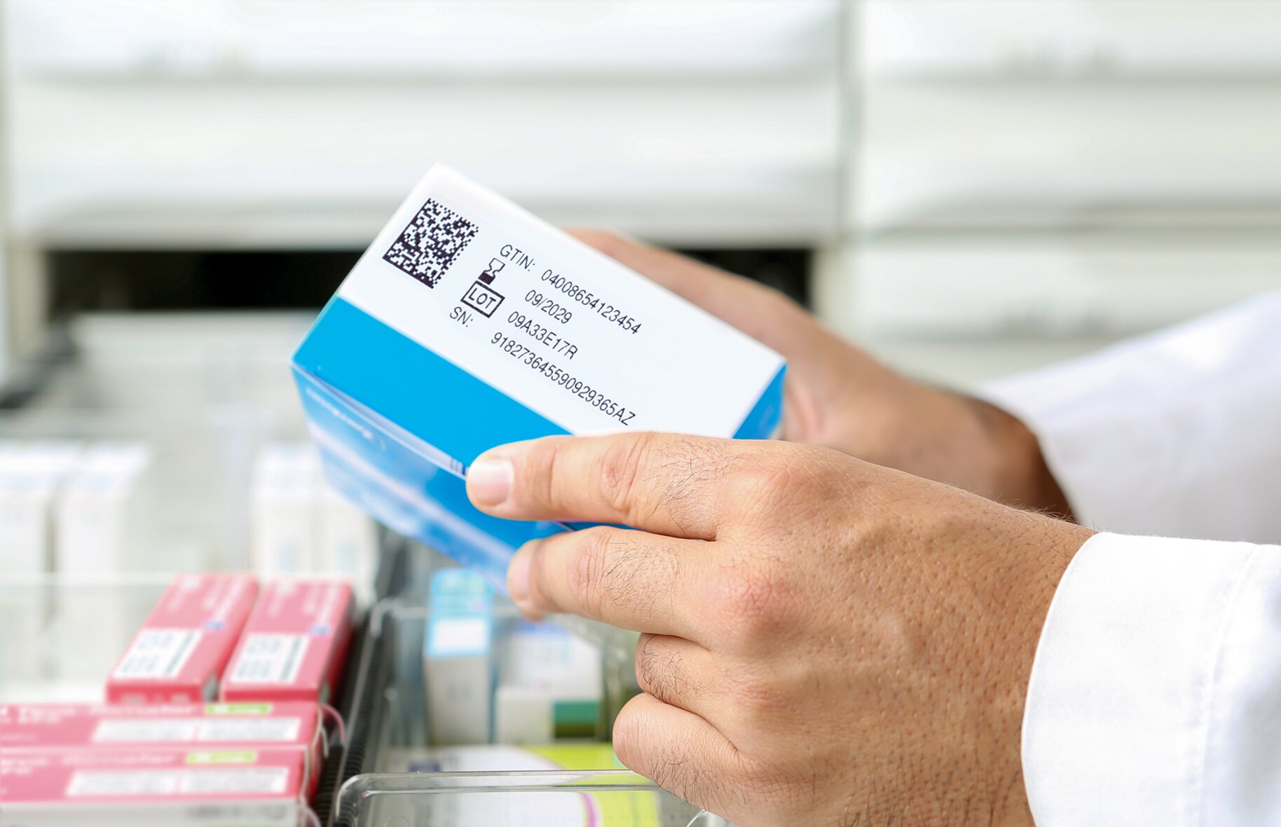 Verify code quality on medicines