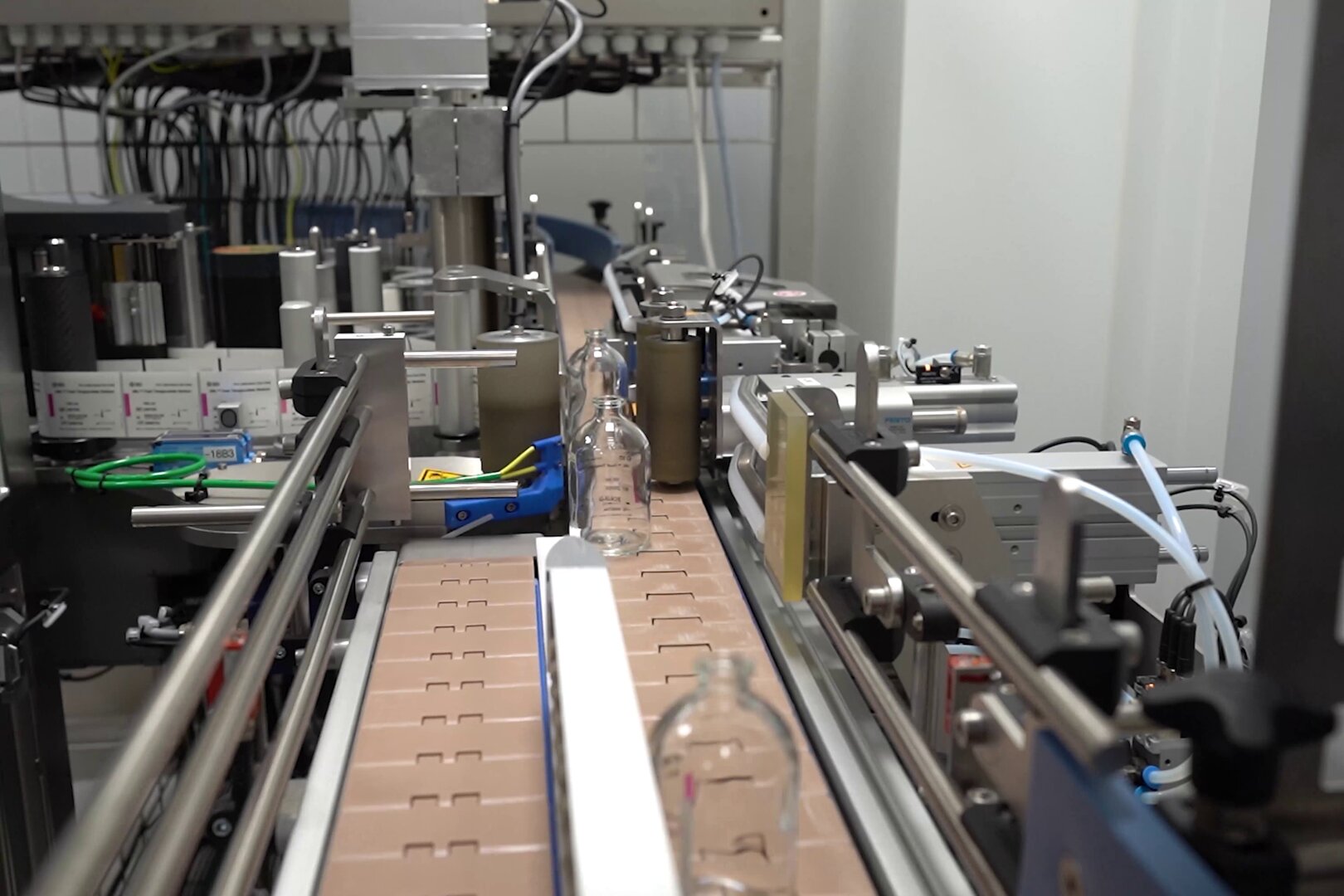Marking, lasering, labeling and verifying glass