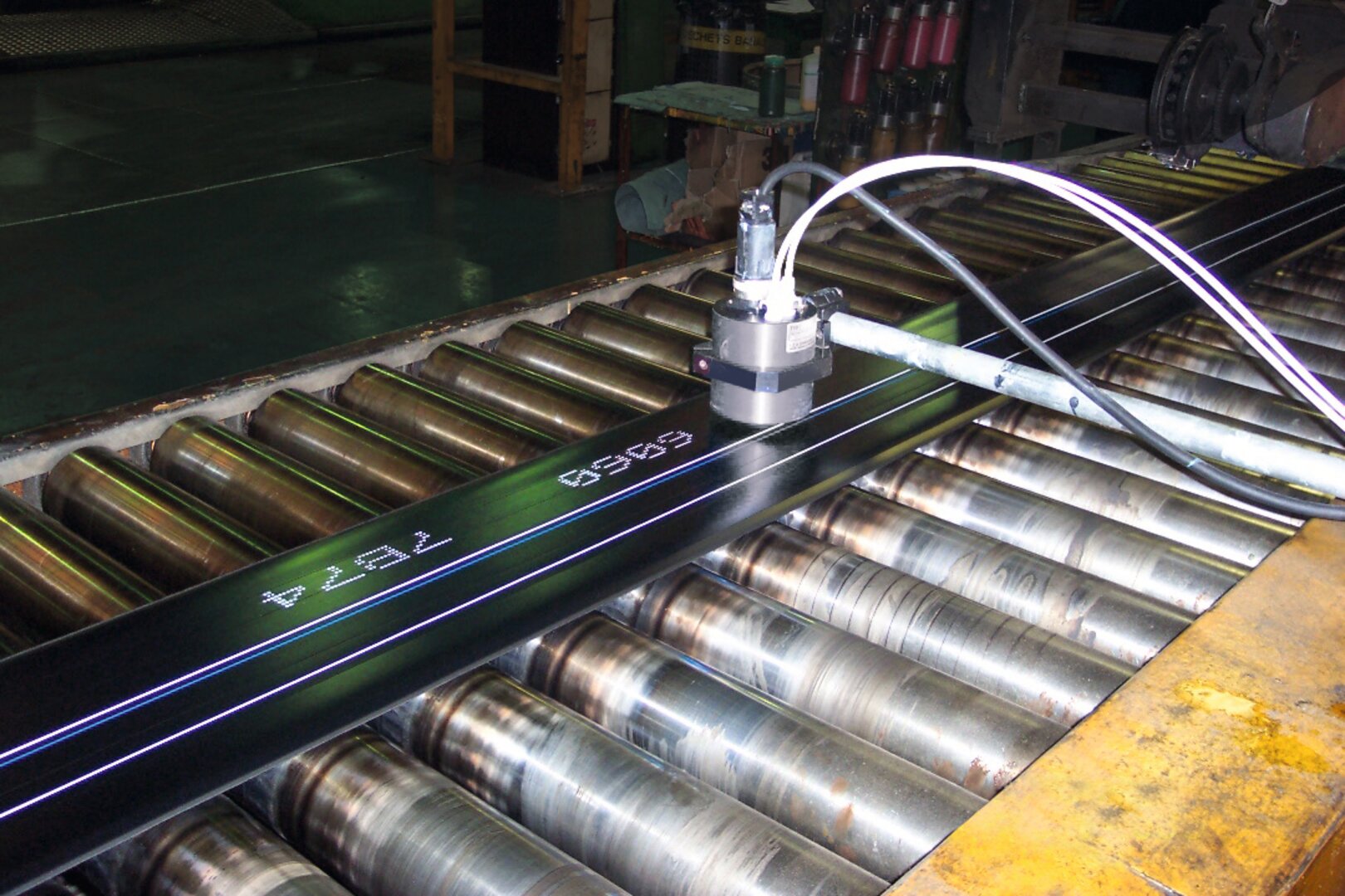 Safely marking, labeling and verifying rubber products