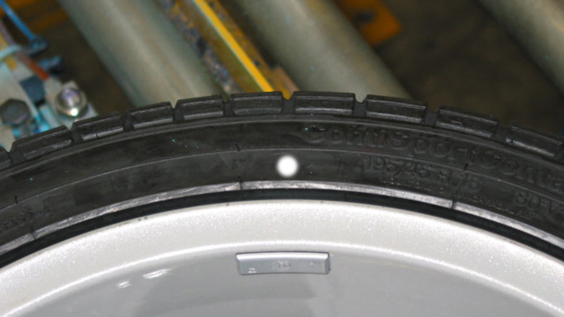 Safely marking, labeling and verifying rubber products