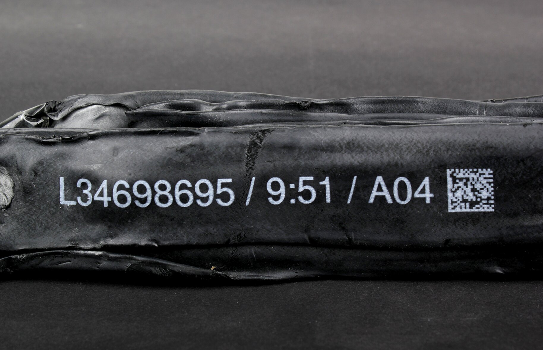 Safely marking, labeling and verifying rubber products