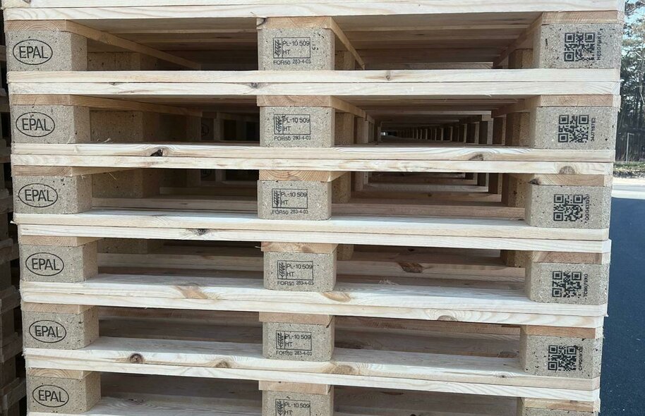 Permanent marking of wood and wood products