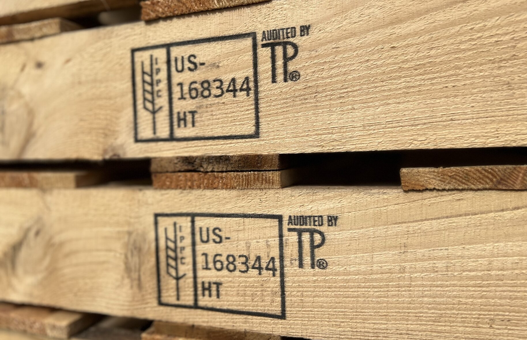 Safely marking, labeling and verifying wooden products
