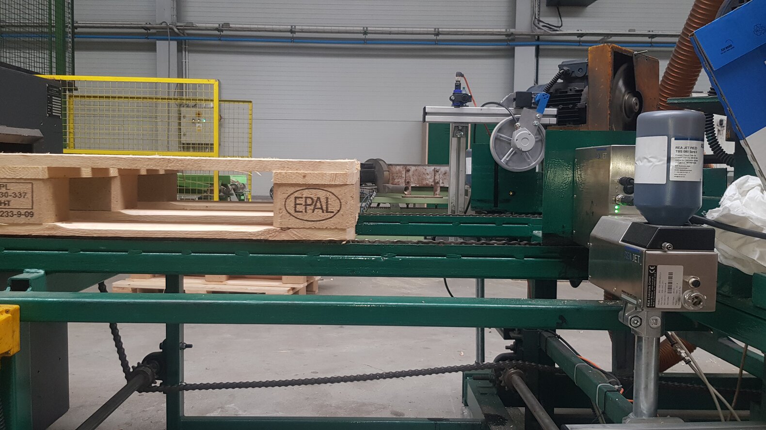 Safely marking, labeling and verifying wooden products