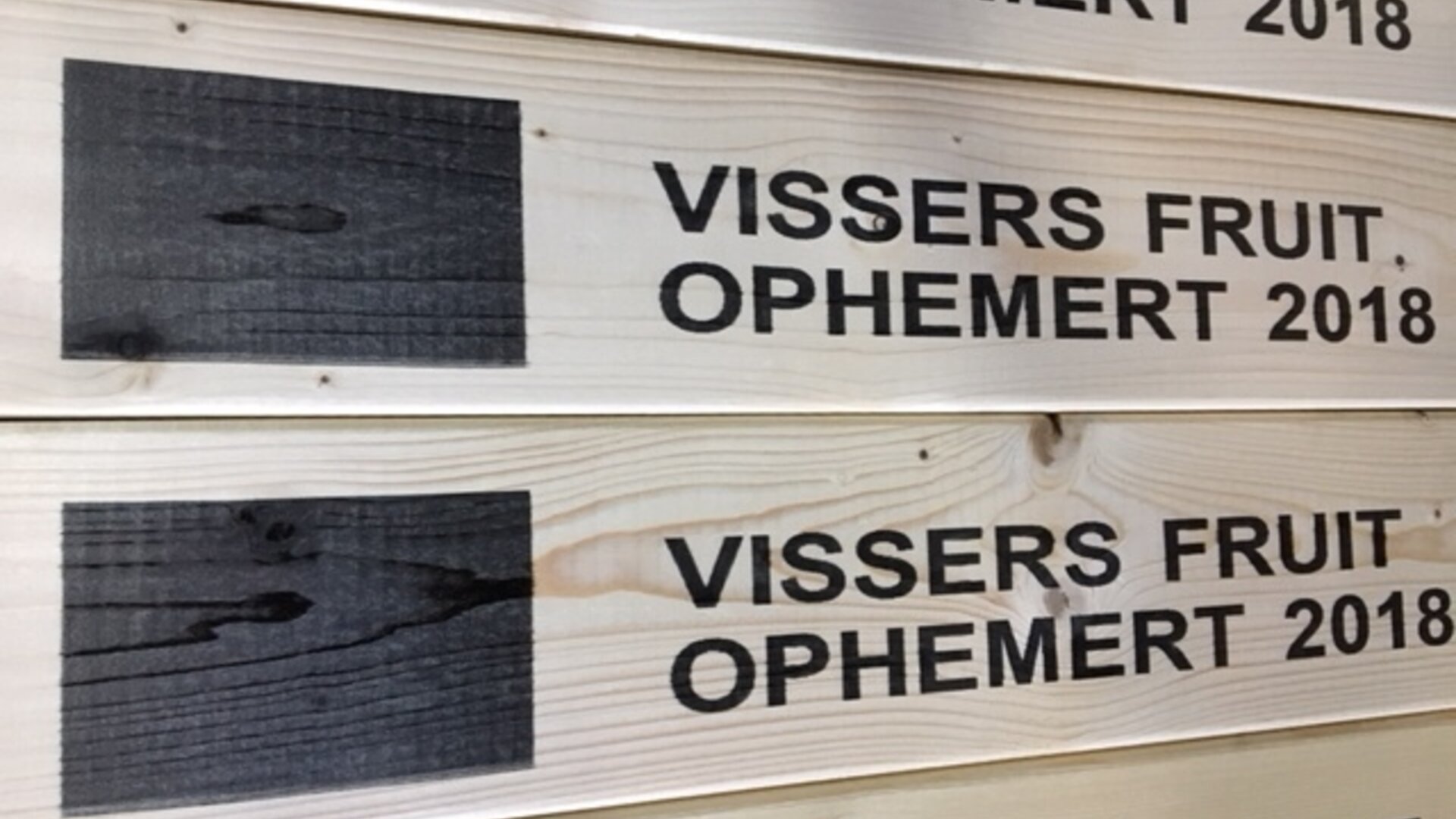 Safely marking, labeling and verifying wooden products
