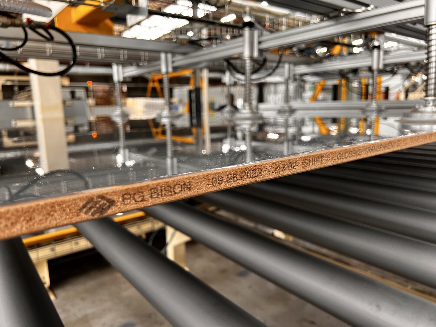 Permanent marking of wood and wood products