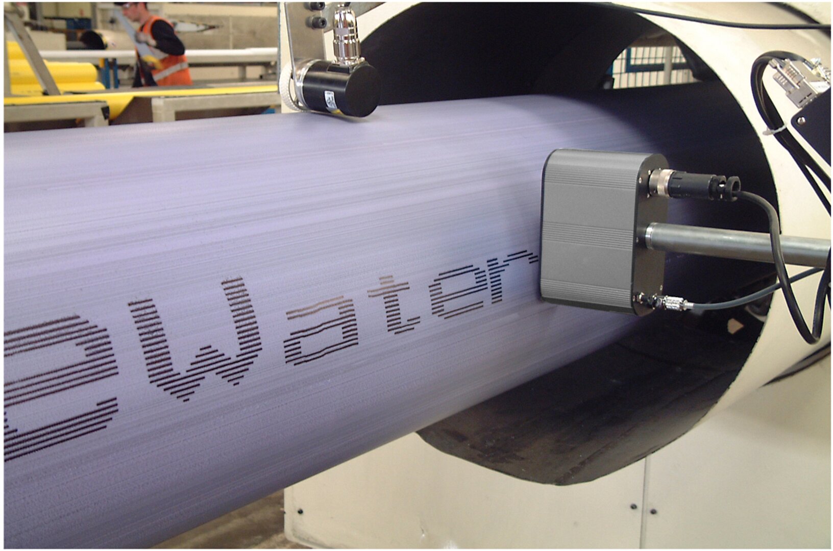 Marking, labeling and verifying plastic surfaces