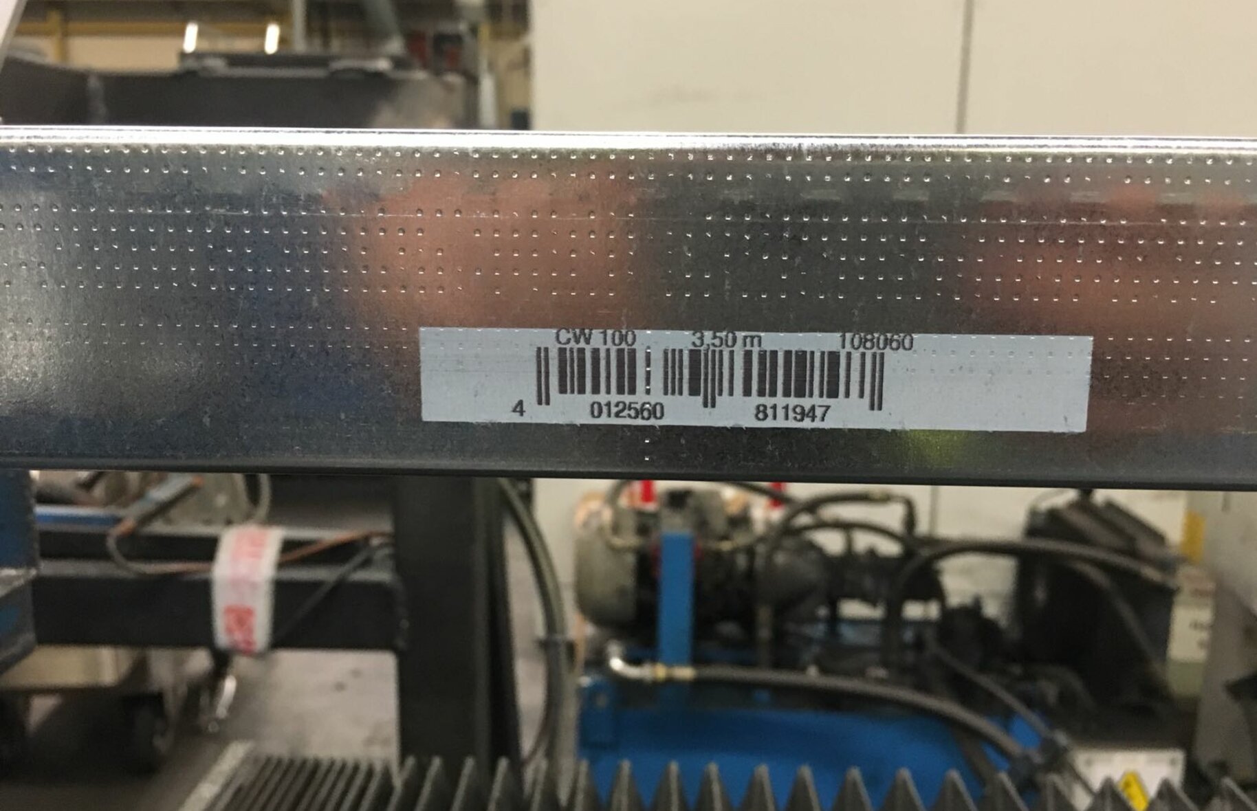 Verify code quality on metal and steel surfaces