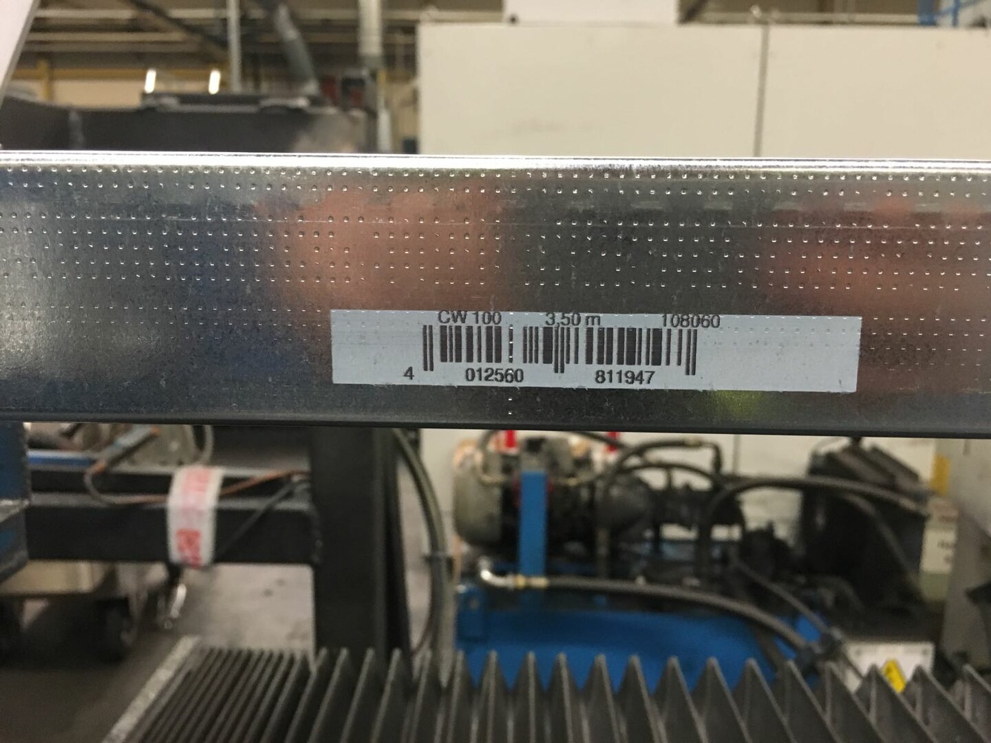 Verify code quality on metal and steel surfaces