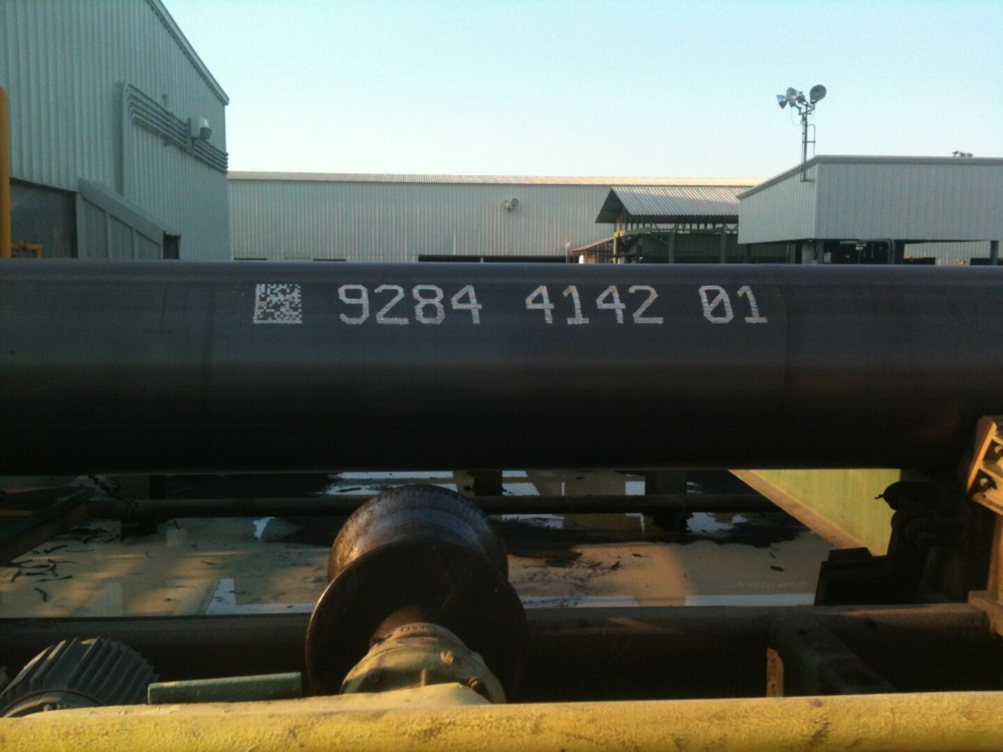 Verify code quality on metal and steel surfaces