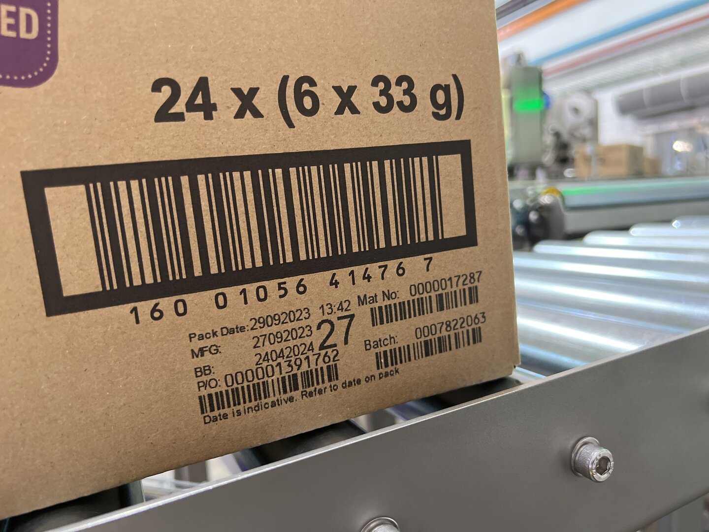 Marking, laser cutting, labeling and verifying paper and cardboard