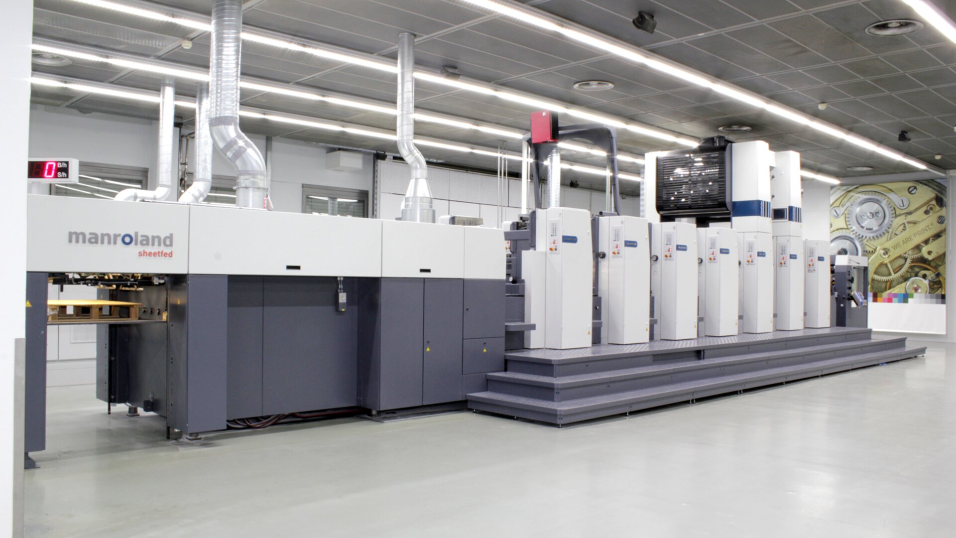 Sheet numbering for the printing industry