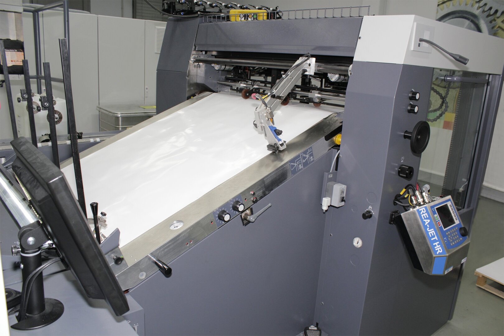 Sheet numbering for the printing industry