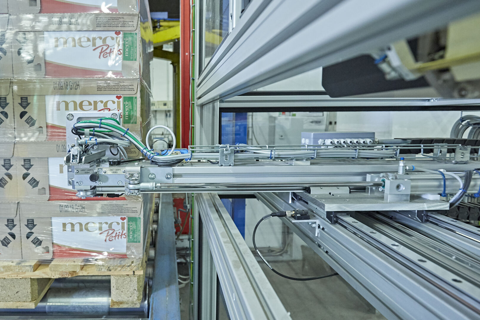 More speed in logistics for the Storck company
