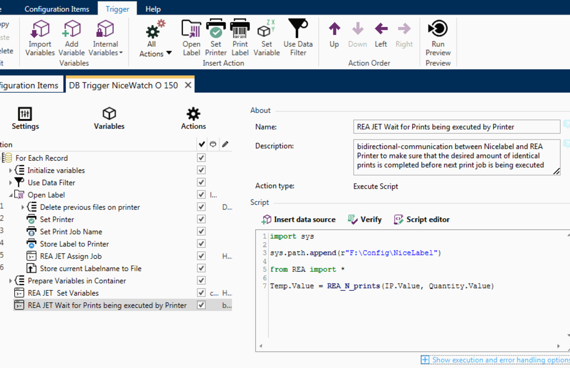 Loftware Nicelabel labeling software