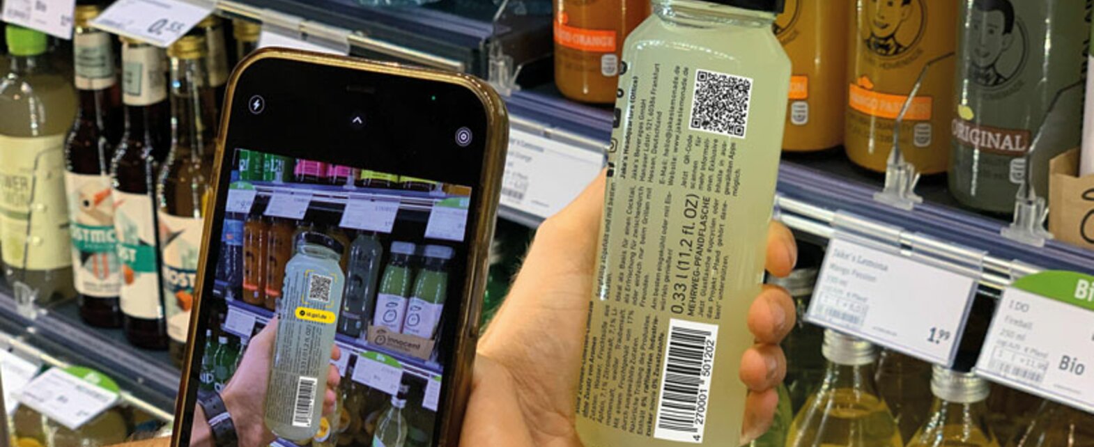 Reliable marking and code verification for the food industry
