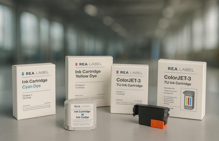 Verbrauchsmittel für Farb- & Etikettendrucker | REA LABEL