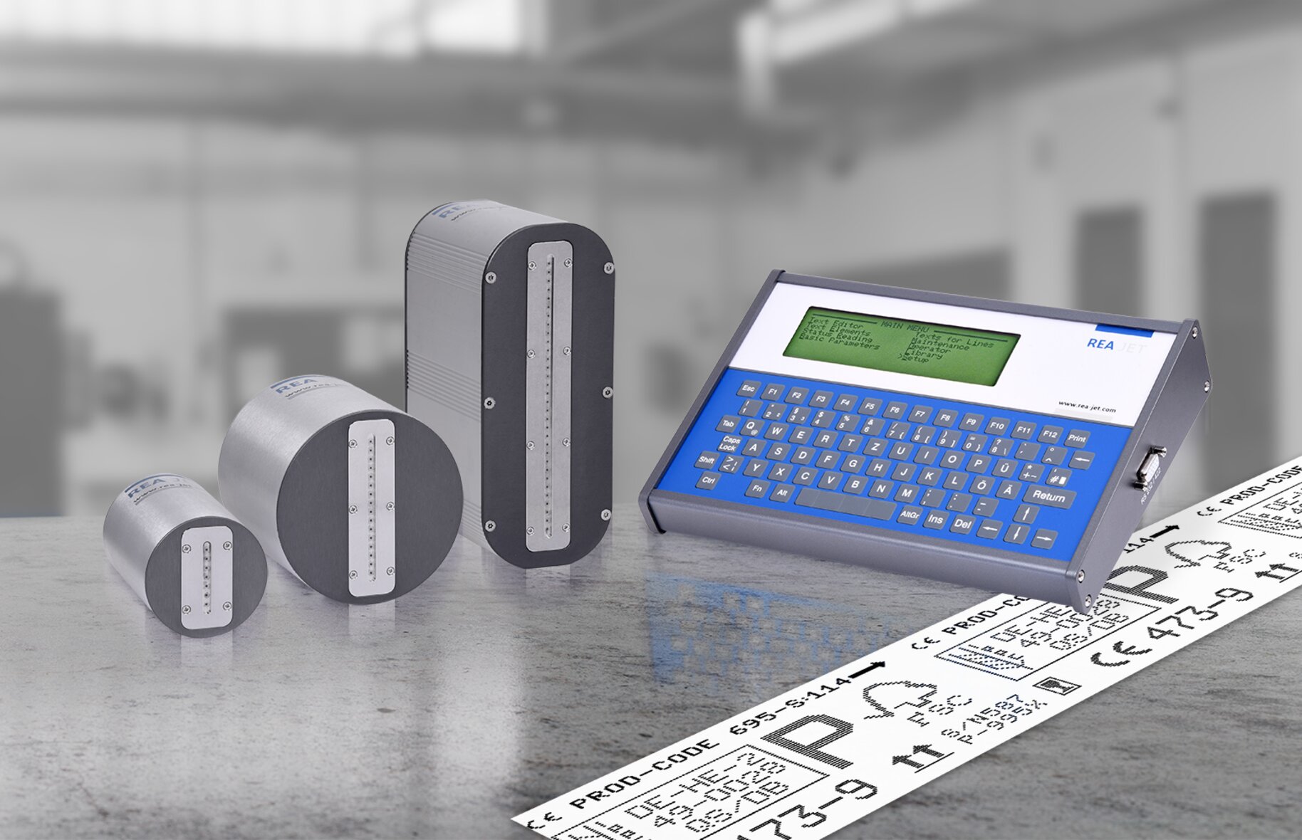 REA JET DOD 1.X - Large Character Inkjet Printer