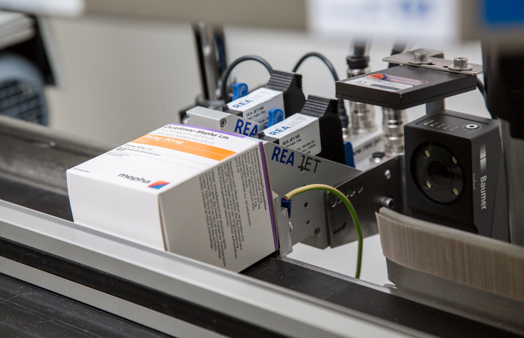 REA JET HR 1.0 - High Resolution Inkjet Printer based on HP cartridges