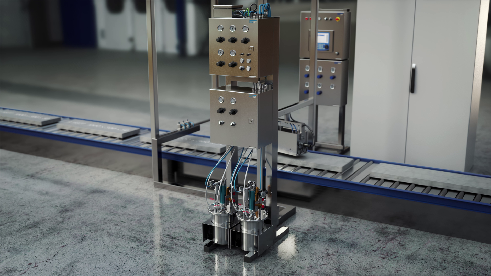 REA JET STF - Flexible turnkey system