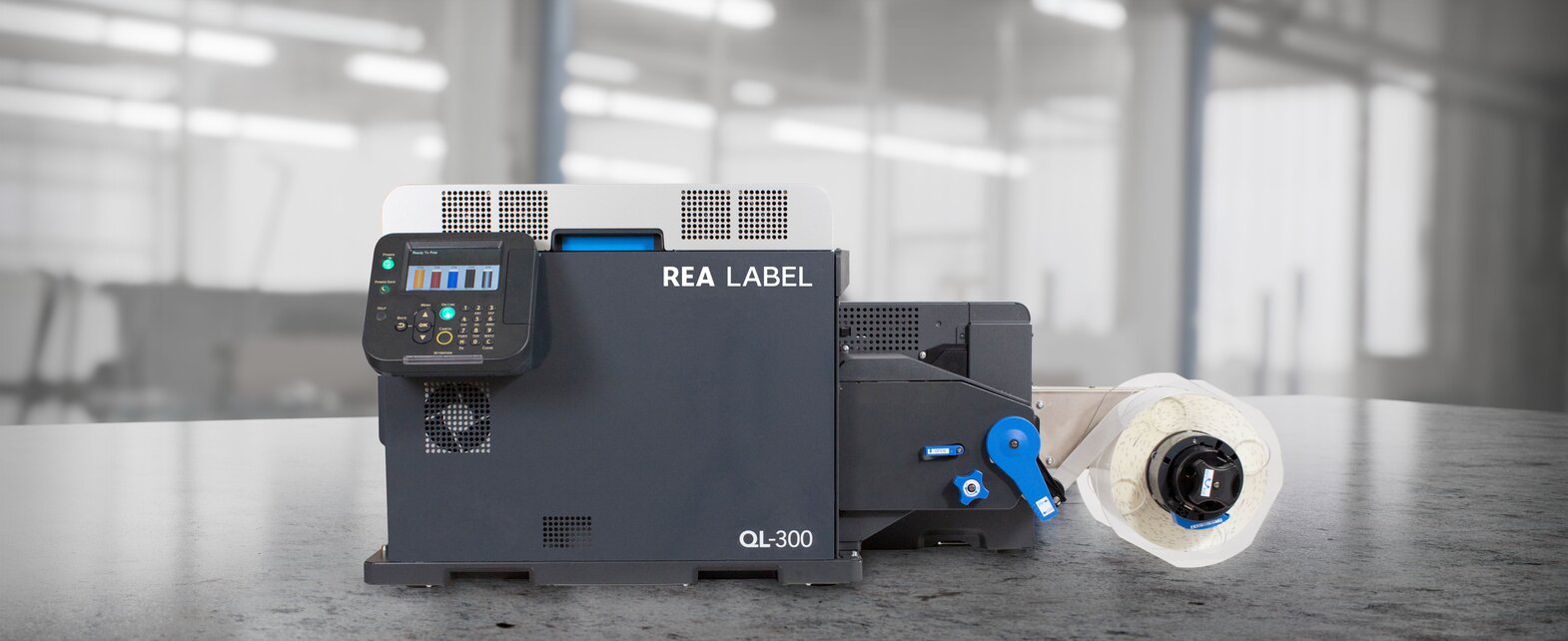 REA LABEL 5-color inkjet printer