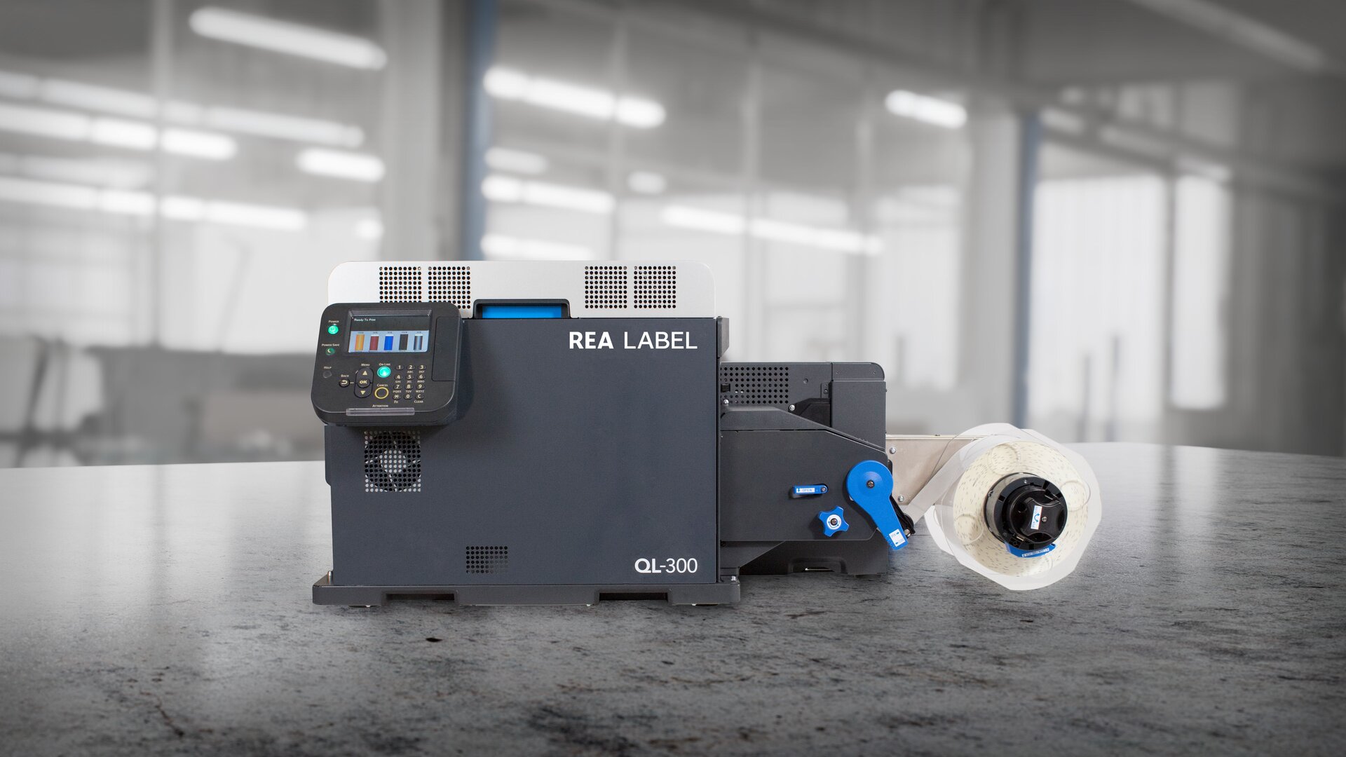 REA LABEL 5-color inkjet printer