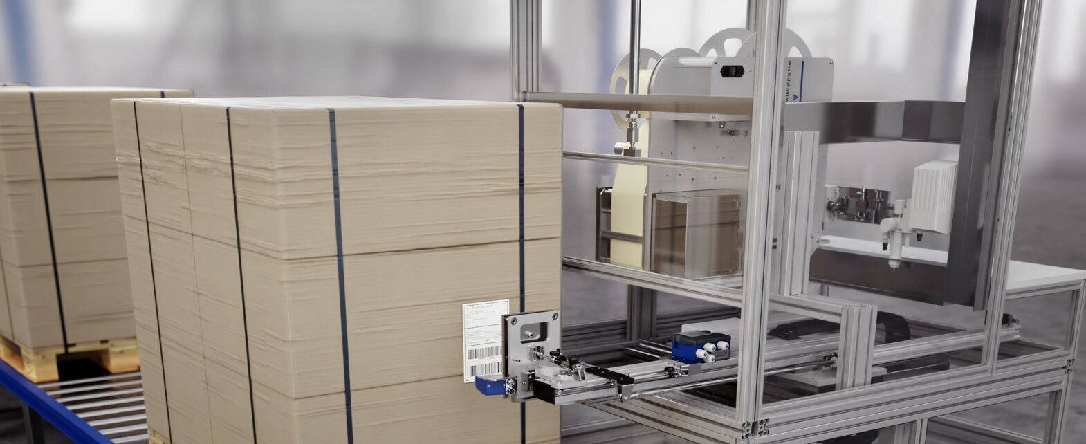 Pallet labeling system