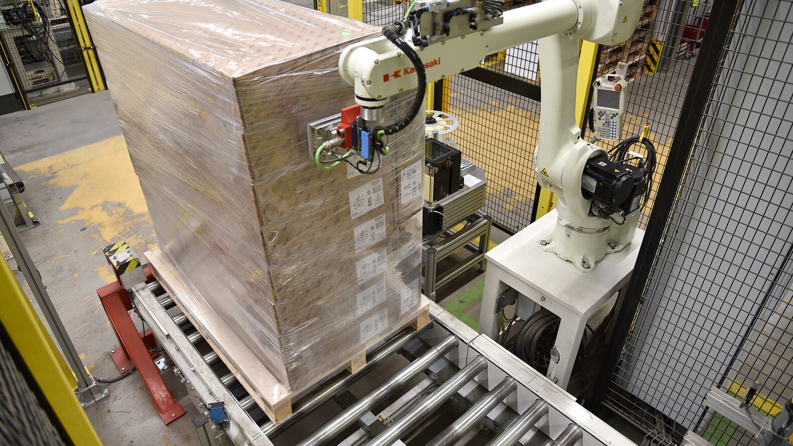 REA LABEL Robotic Labeler